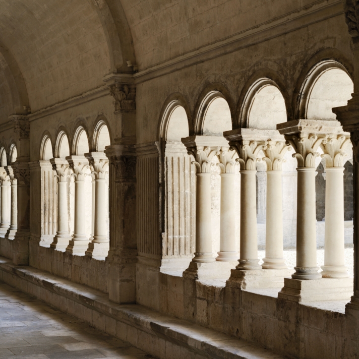 Un des plus beaux cloître de Provence